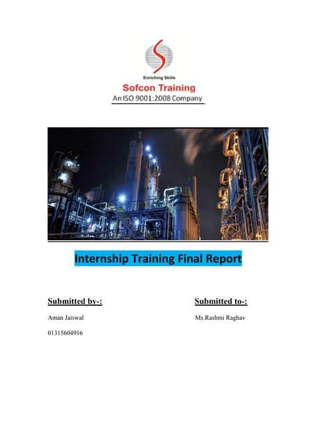 Industrial Training Report On Plc And Scada Pdf