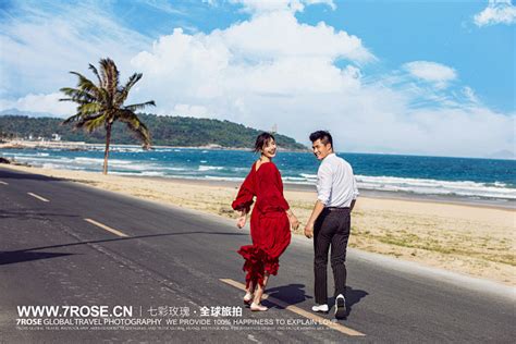 三亚婚纱摄影前十强【七彩玫瑰全球旅拍】三亚婚纱摄影旅拍工作室领跑者中国城市旅游婚纱摄影推荐品牌