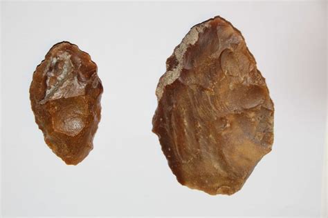 Paleolithic Flint Uniface Bifacial Point 135 Mm No Reserve Price