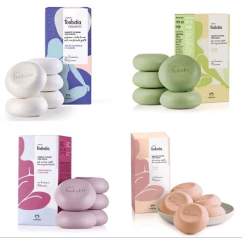 Kit Caixas De Sabonete Unidades De G Cada Natura Shopee Brasil