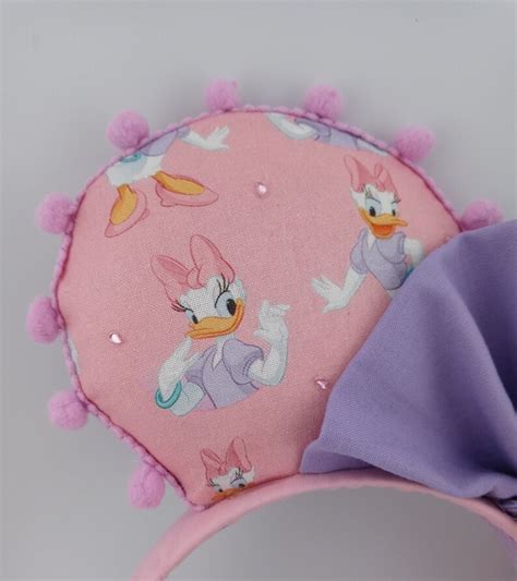 Daisy Duck Mickey Ears Magic Kingdom Mickey Ears Disneyland Etsy
