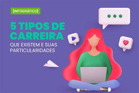 InfogrÁfico 5 Tipos De Carreira Que Existem E Suas Particularidades