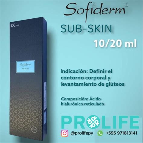 Sofiderm Derm Sub Skin Ácido Hialuronico 10ml