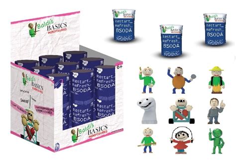Tigeroo Toys In Stock Baldis Basics Mini Figures