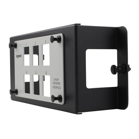 Legrand On Q Ac1000 6 Port Patch Panel Network Interface Module Cat5e