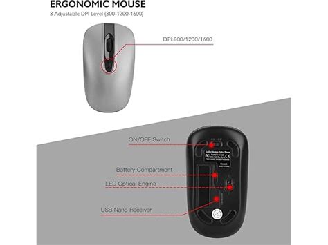 Cimetech Wireless Keyboard And Mouse Combo