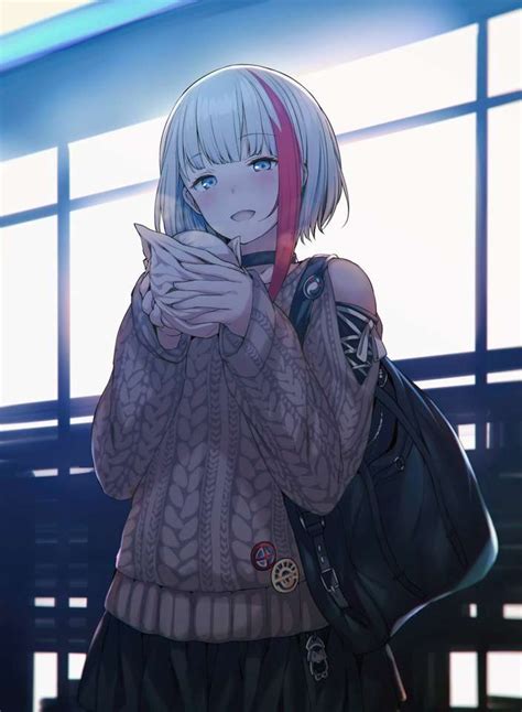 Anime Girl Sweater Telegraph
