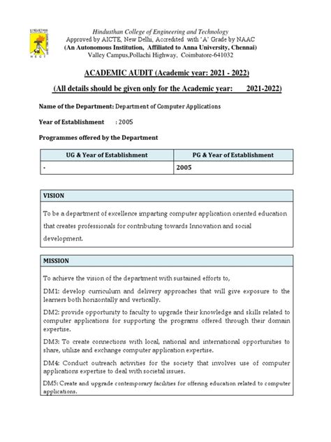 Mca Aac Format 21 22 Pdf Computing Design
