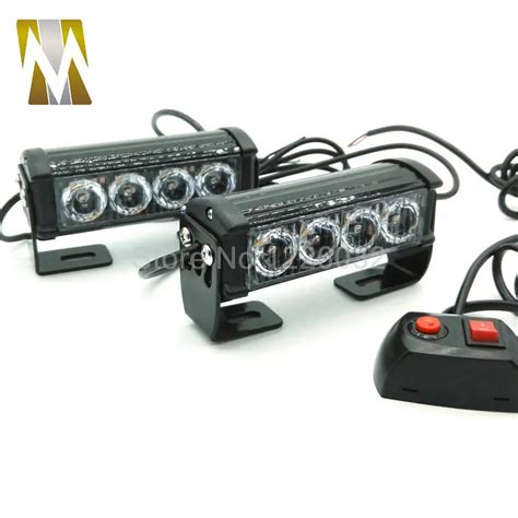 Led 자동차 조명 경찰 스트로브 플래시 라이트 10 가지 모드 자동 경고등 12w 고출력 주의 램프 Led 스트로브