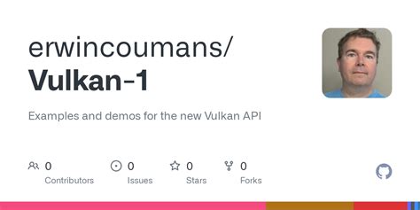 Github Erwincoumansvulkan 1 Examples And Demos For The New Vulkan Api