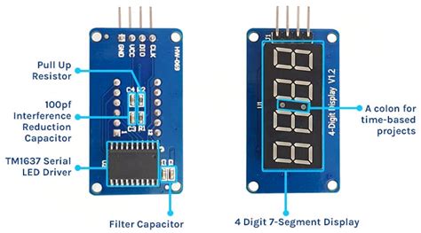 Arduino Tm1637 Digit Seven Segment Display Module Interface Tutorial
