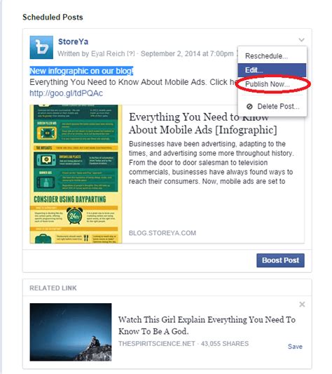 Scheduling Facebook Posts For Businesses Social Media Today