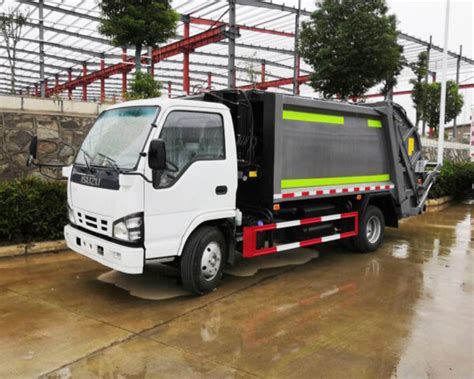 ISUZU 6CBM Rear Loader Garbage Truck ISUZU Vehicles