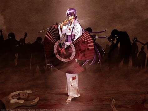Saeko Highschool Of The Dead Wallpaper 14804357 Fanpop