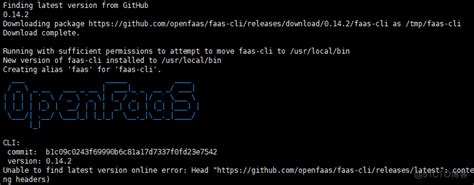 Openfaas 入门openfaas Cli 配置与使用幕后运维的技术博客51cto博客