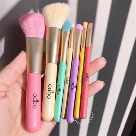 เครองสำอาง By bamksshop on Twitter Odbo Perfect Brush Beauty Tools