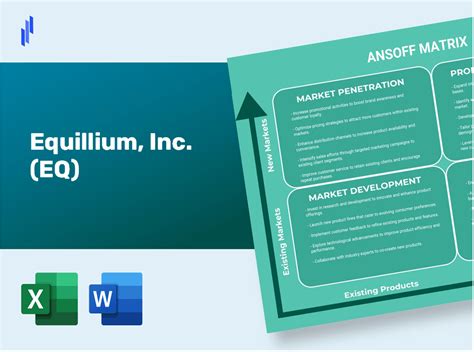Equillium Inc Eq Ansoff Matrix Analysis Dcf Swot Canvas Pestel Bcg Editable Templates