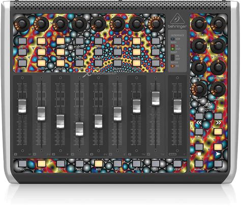 Midi Control Surface Skin Overlay Behringer X Control Compact Reverb