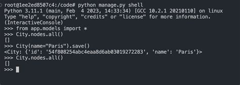 Django The Save Function Of Neomodel Is Not Working Stack Overflow