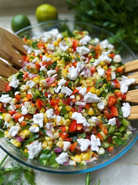 Summer Fresh Corn Salad Tasty As Fit