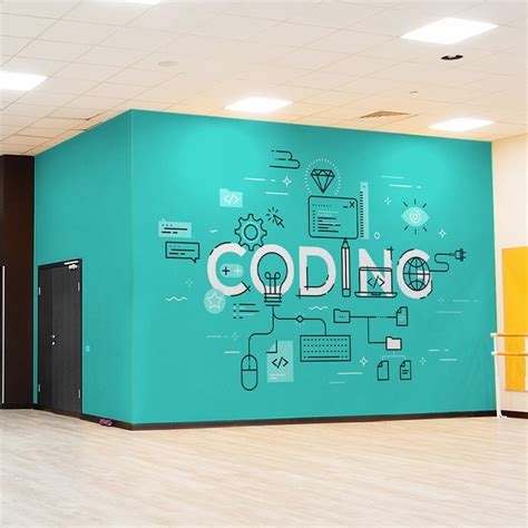 Kodlama Coding Duvar Giydirme Okulkapigiydirme Net