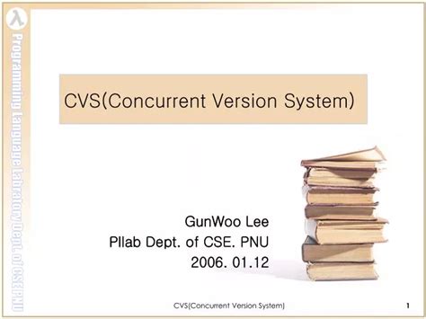 Ppt Cvsconcurrent Version System Powerpoint Presentation Free Download Id3695161