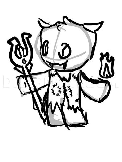How To Draw A Chibi Demon Step By Step Chibis Draw