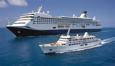 Premium Photo Ruise Ship In The Sea A Cruise Ship On The Open Sea