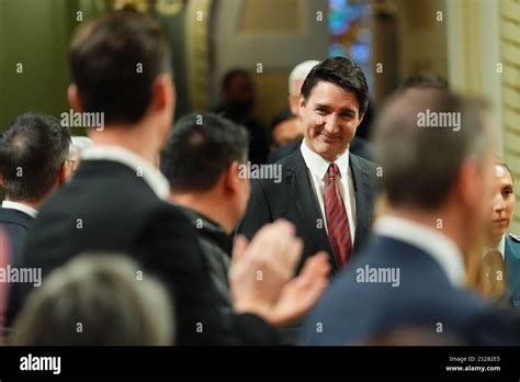 Prime Minister Justin Trudeau Arrives At A Cabinet Swearing In Ceremony
