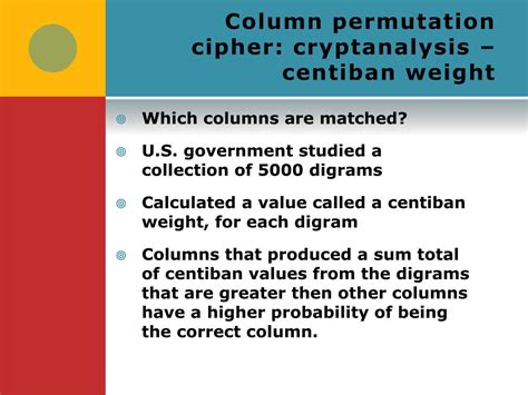 ppt classical transposition ciphers powerpoint presentation free