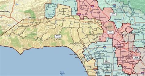 Encino Map Los Angeles County Ca Otto Maps