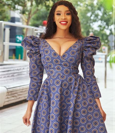 Stunning Shweshwe Wedding Traditional Dresses For Latest African The