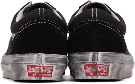 Vans Black Og Old Skool Lx Sneakers Vans