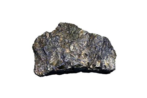 Raw Specimen Of Chalcopyrite Copper Iron Sulfide Mineral Rock Stone