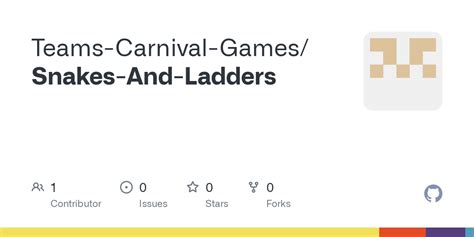 GitHub Teams Carnival Games Snakes And Ladders