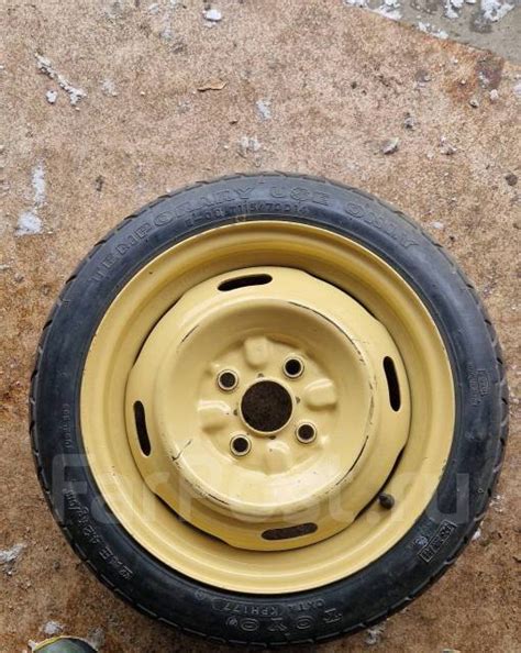Колесо докатка, 14", 1 шт, 115 мм, 70 %, диагональный, T115/70 D14 ...