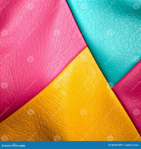 3d Render Geometric Shape Color Abstract Background Stock