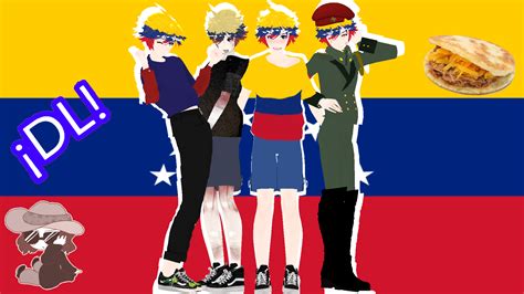 Mmd Countryhumans Tda Venezuela Dl By Luananimations On Deviantart