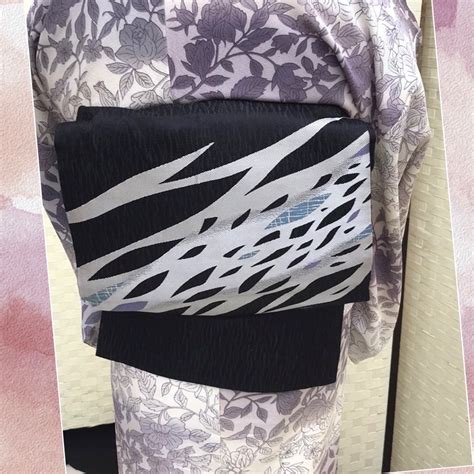 Kimono Stylebyoomi On Twitter お客様コーデ 優しい色合いのお着物に黒い帯を合わせて引き締まった印象に 素敵
