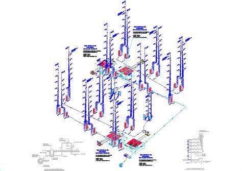 Isometrico Instalacion Hidraulica En AutoCAD CAD 414 21 KB Bibliocad