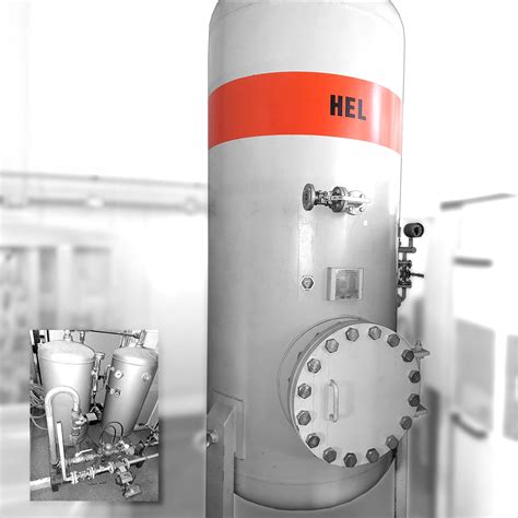 Zbiornik Buforowy Helu V3000 L 3m3 Z Agregatem Sprężarkowym Oraz Separatorem Kondensatu Seco