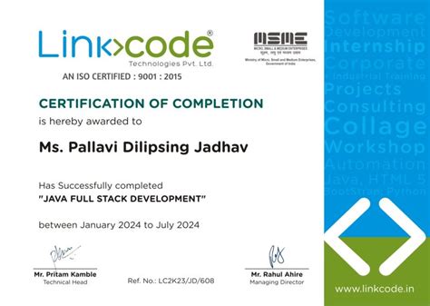Pallavi Jadhav On Linkedin Javafullstack Learningjourney