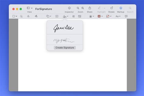 Comment Insérer Une Signature Dans Les Pages Apple Moyens I O