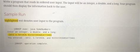 Solved Javas Can You Put A Picture Of The Code Since It
