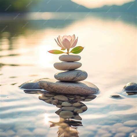 Premium Photo Spirituality And Mindfulness Zen Balance Calm And