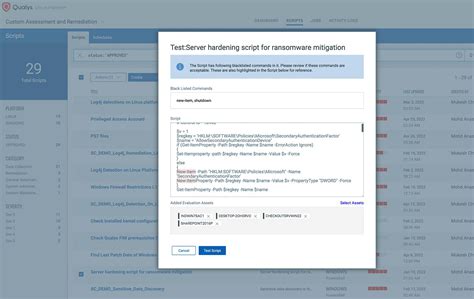 Qualys Custom Assessment And Remediation Qualys