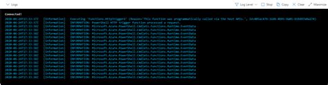 Unable To Ignore Information Stream Output For Azure Cmdlets Generated