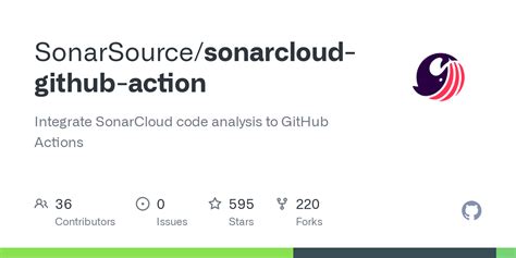 Github Sonarsourcesonarcloud Github Action Integrate Sonarcloud