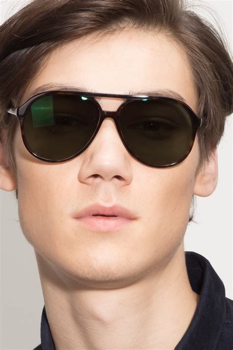 Jakarta Aviator Tortoise Frame Prescription Sunglasses Eyebuydirect