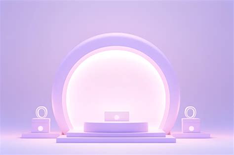 Renderización 3D de la visualización y demostración del producto para